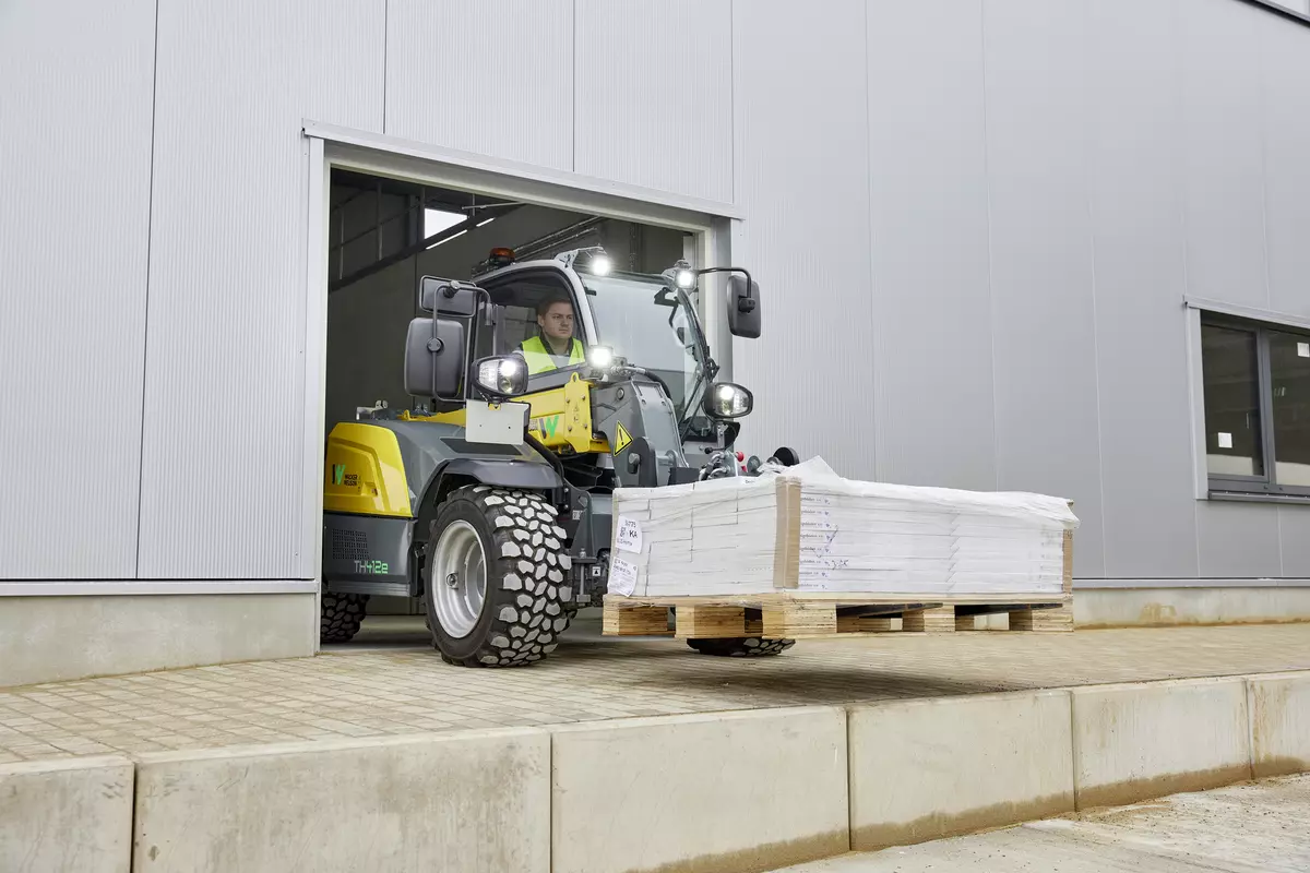 E-telehandler TH412e | Wacker Neuson