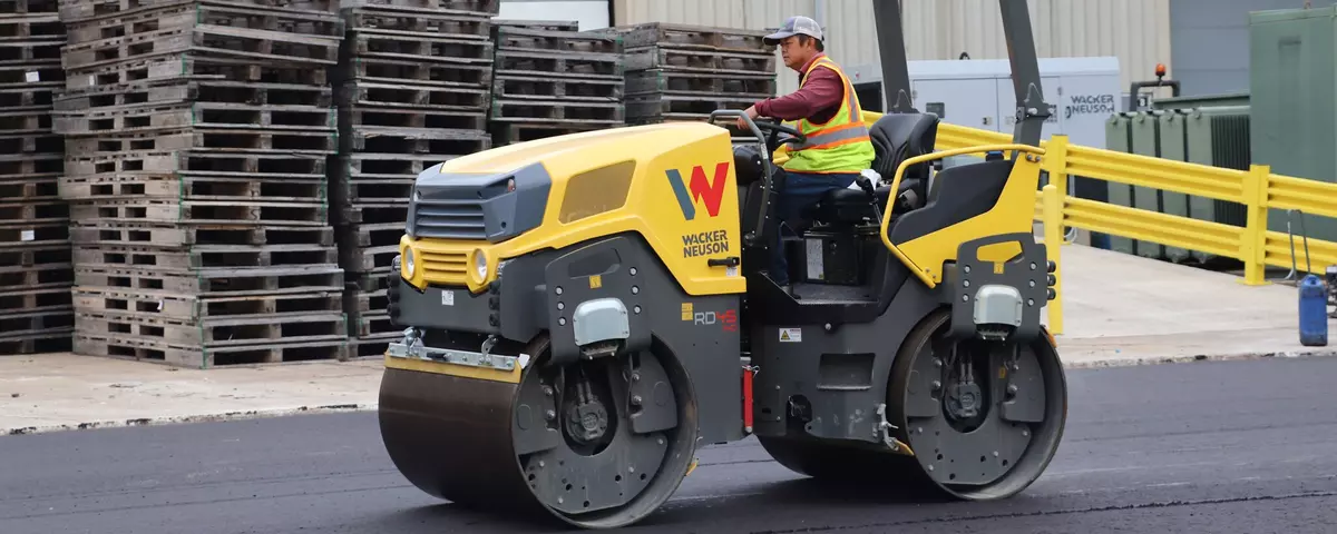 RD45 articulated tandem roller | Wacker Neuson