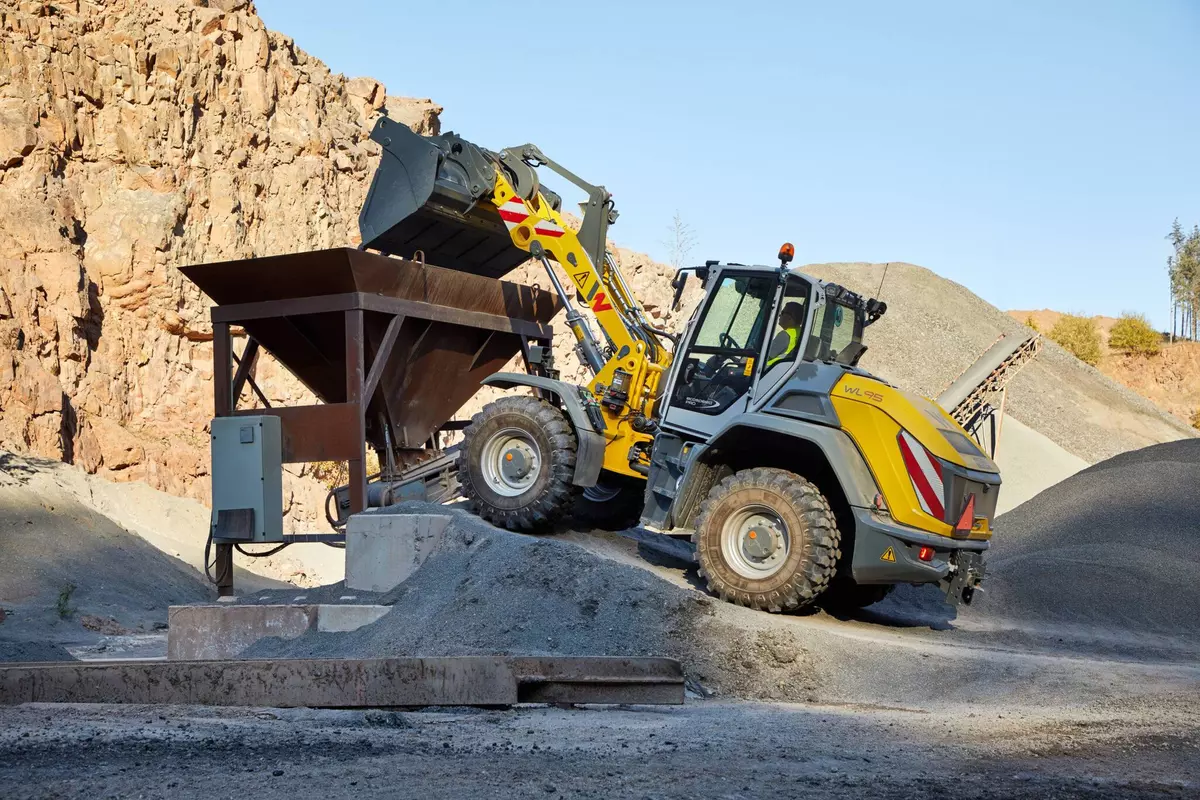 Wheel loader WL95 | Wacker Neuson