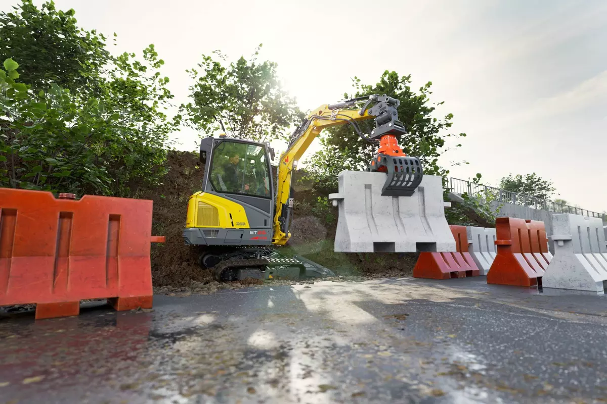 Meer dan een minigraafmachine! De ET25 van Wacker Neuson. | Wacker Neuson