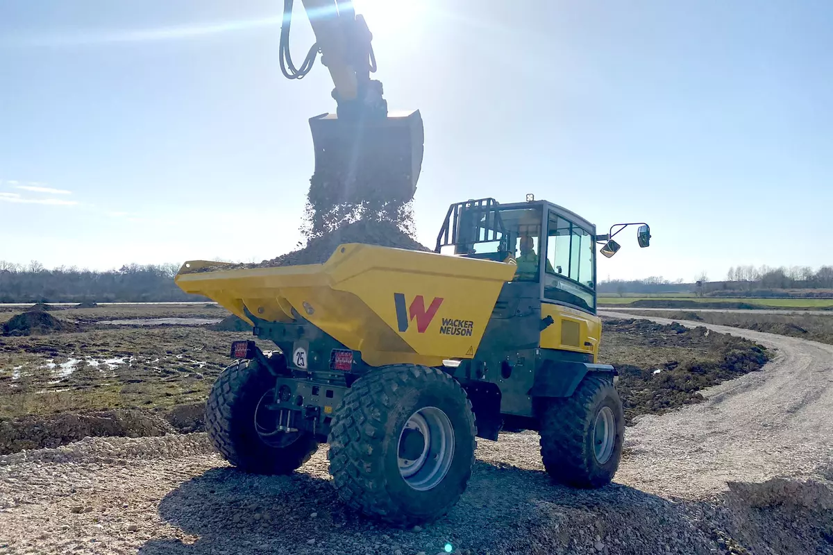 Dual View Dumper DV90 | Wacker Neuson
