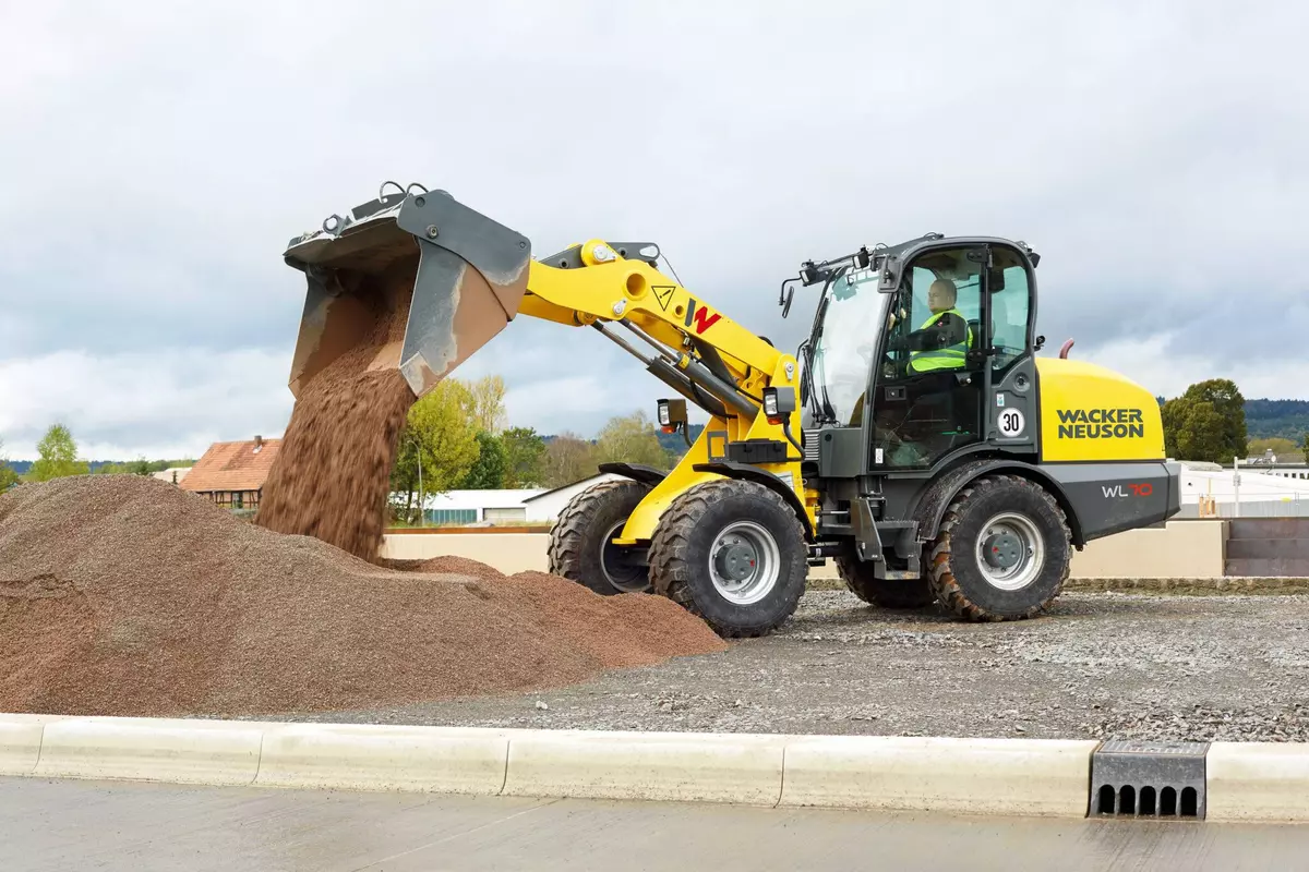 Wheel loader WL70 | Wacker Neuson