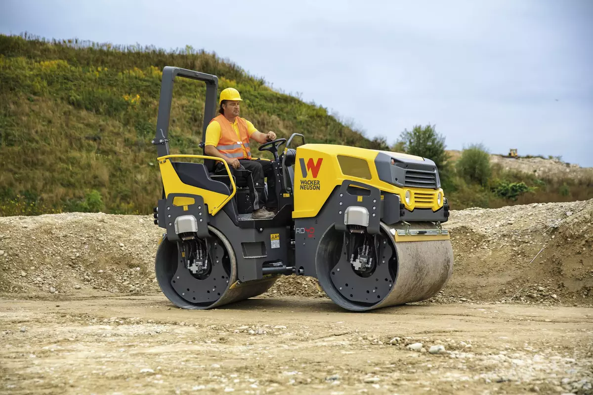 RD40 tandem rollers | Wacker Neuson