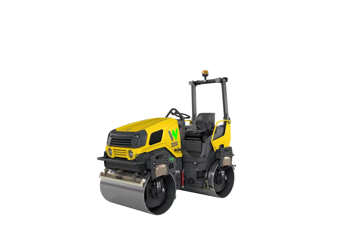 Electric tandem roller RD28e | Wacker Neuson