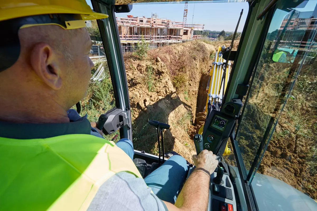 Zero tail tracked excavator EZ50 | Wacker Neuson