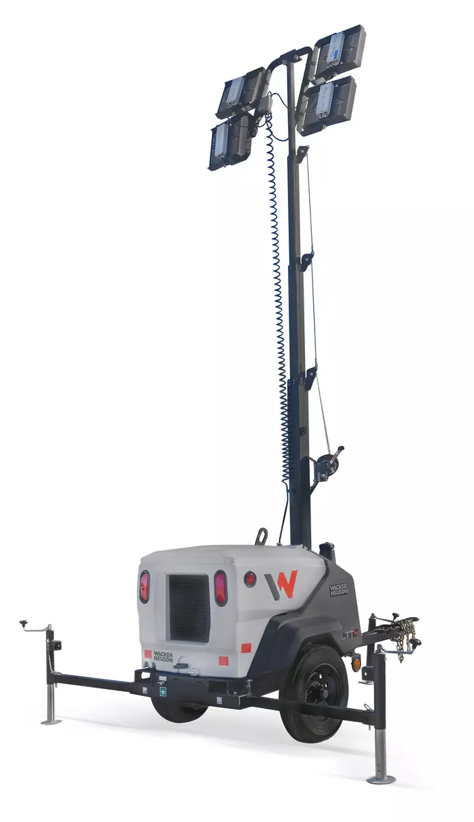 Wacker Neuson fuel efficient LED light tower | Wacker Neuson