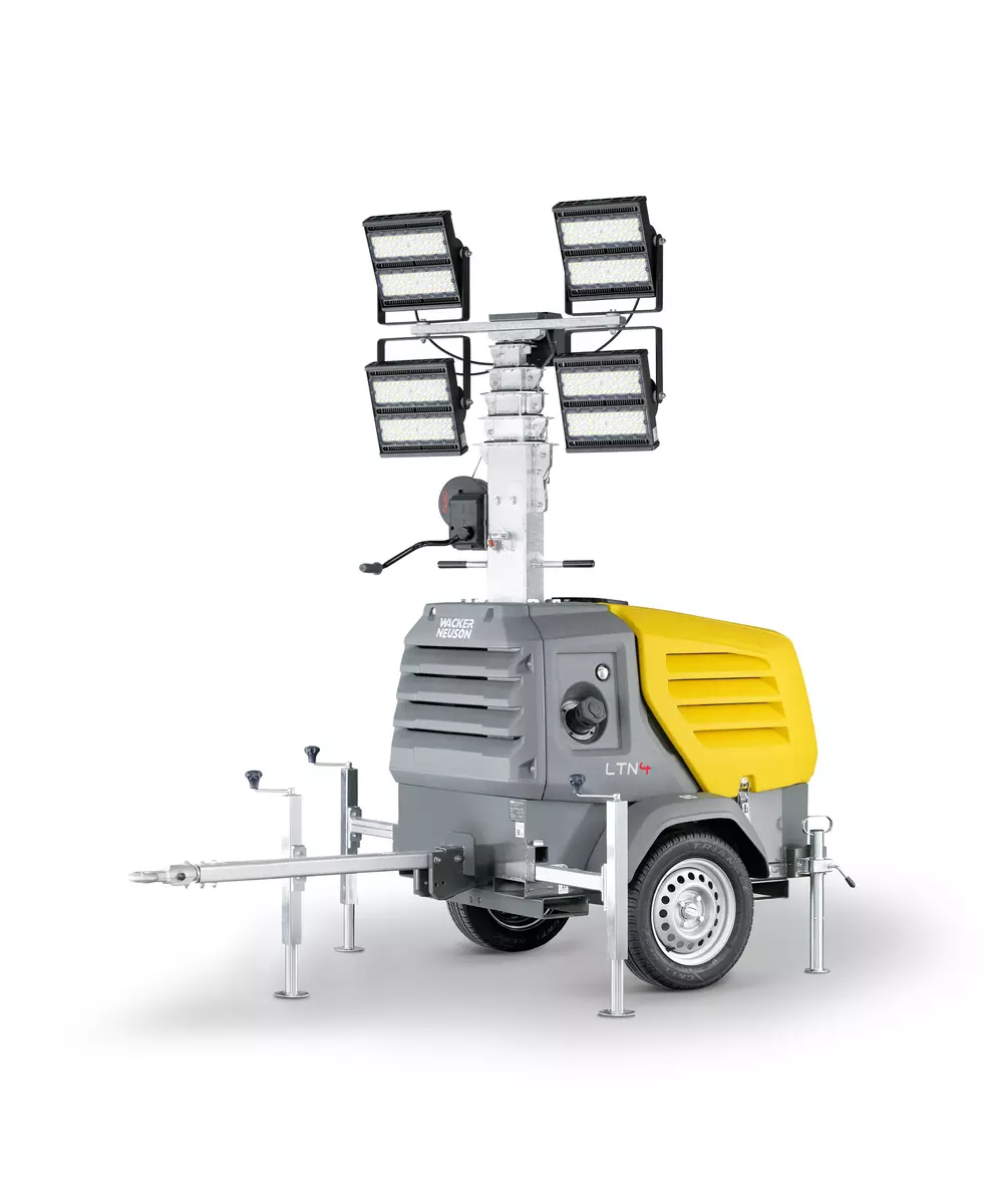 Light Tower with LED lamps | Wacker Neuson