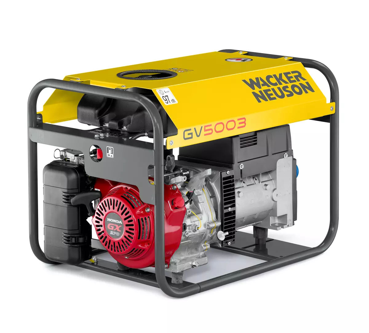Portable generators in the GV series | Wacker Neuson